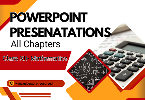 PowerPoint-Presentation Class 12 Mathematics All Chapters – Artham ...