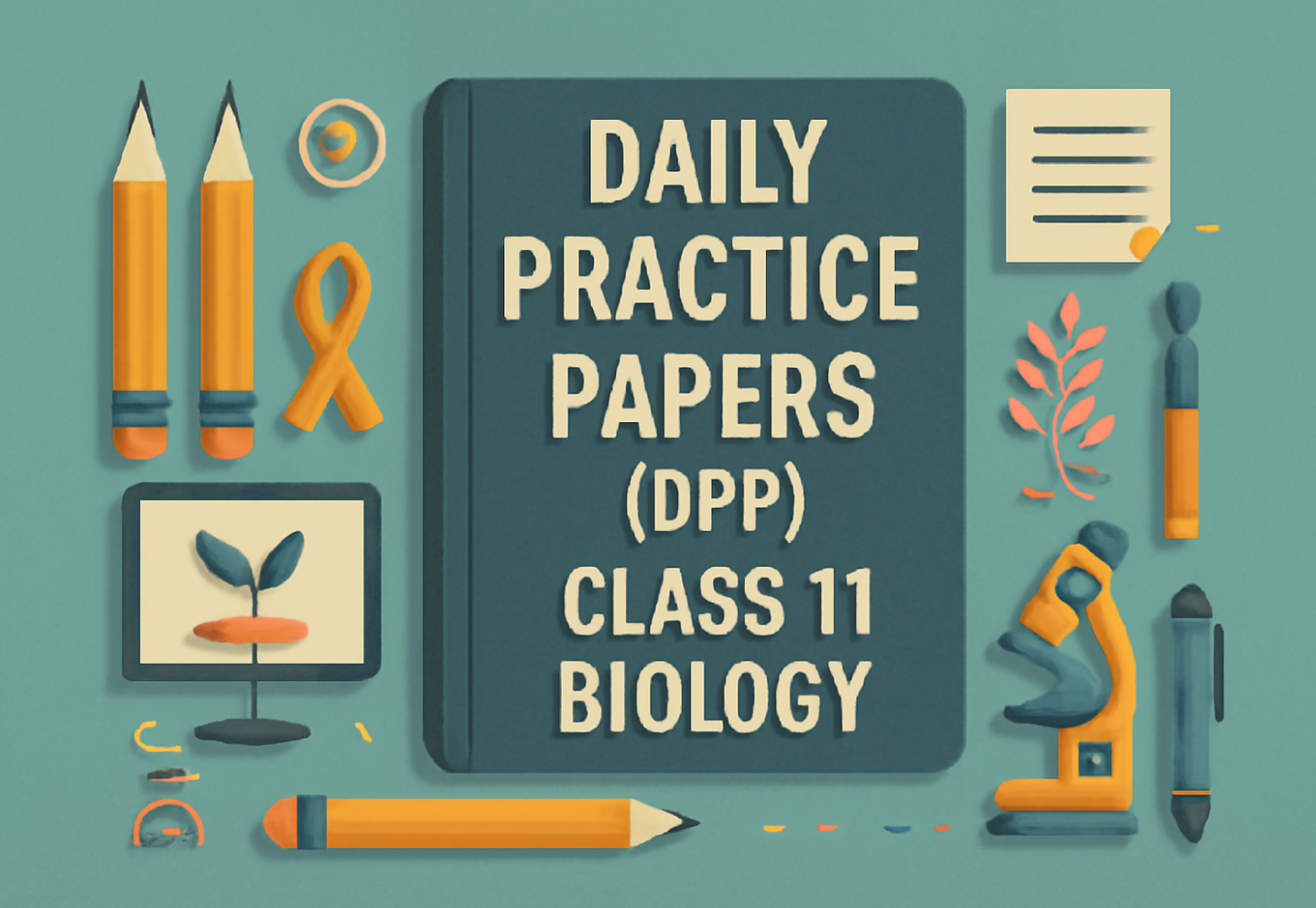 Daily Practice Paper (DPP) Class 11 Biology All Chapters – Artham Resources