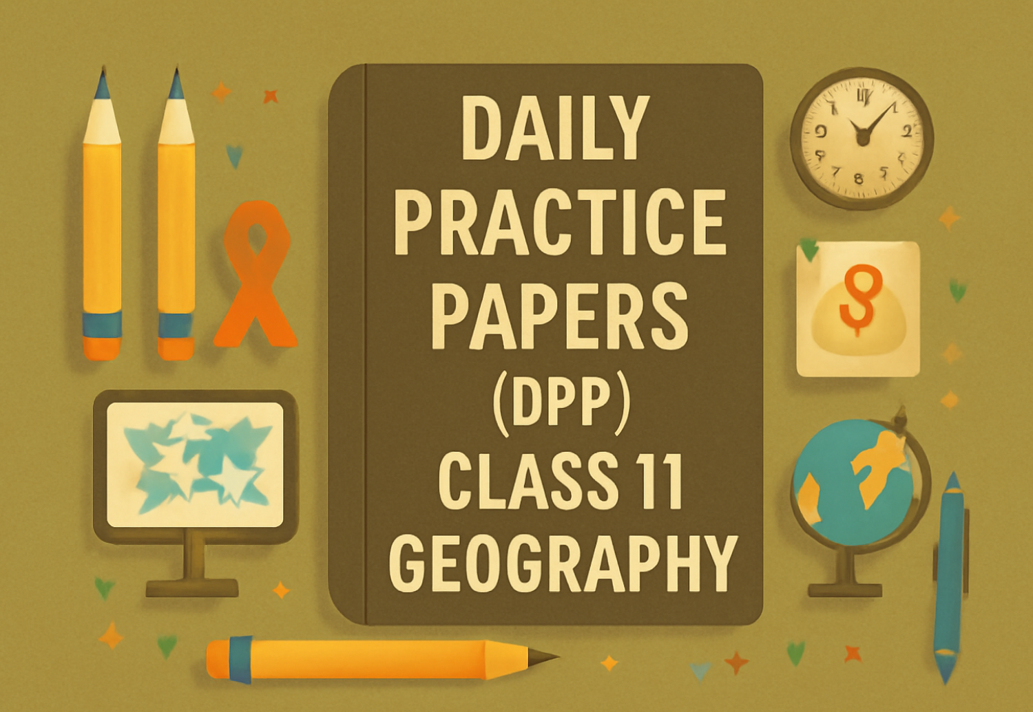 Daily Practice Paper (DPP) Class 11 Geography (India Physical Environm ...